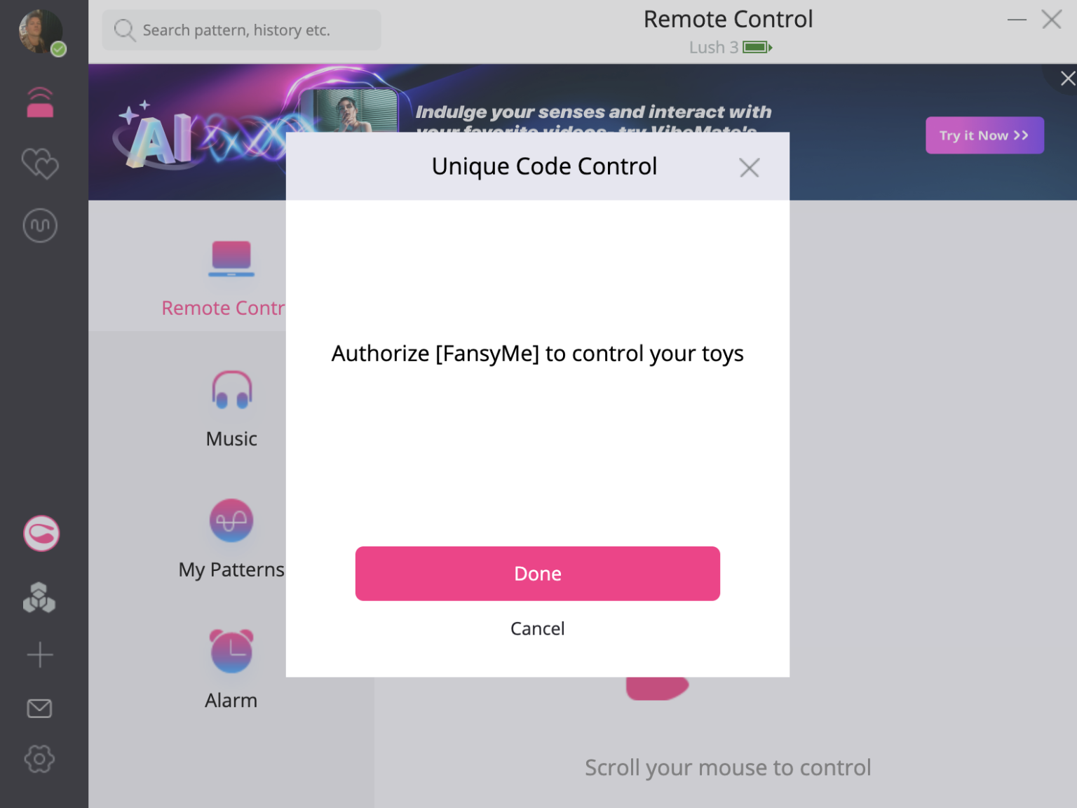 How to connect your Lovense Toy - FansyMe Help