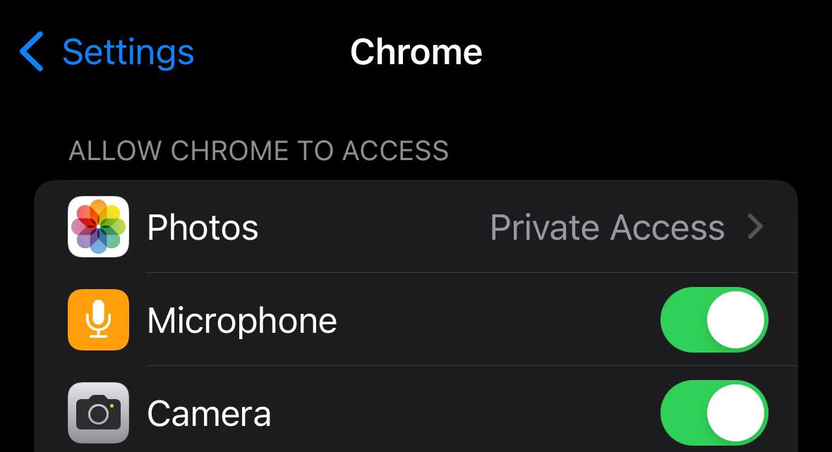 I have camera / microphone permission problems - FansyMe Help
